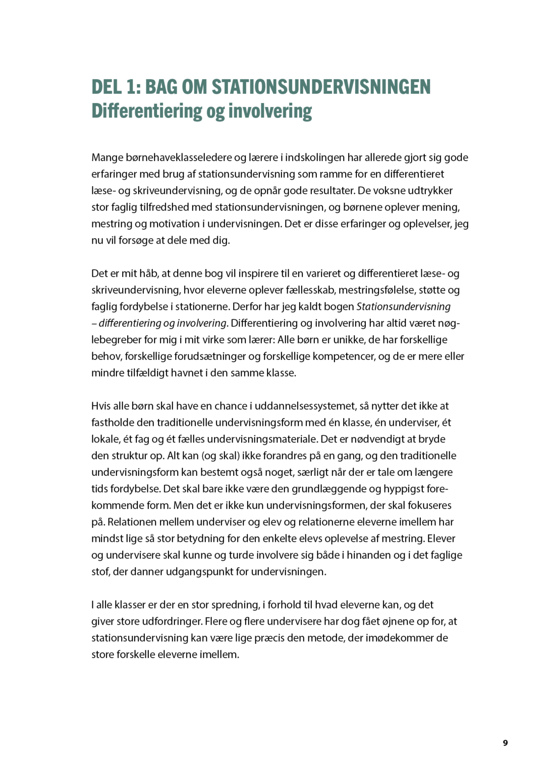 Stationsundervisning – differentiering og involvering - Forlaget Pøhler